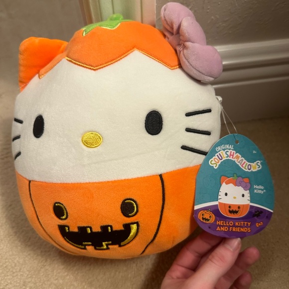 Squishmallows | Toys | Hello Kitty Pumpkin Squishmallow | Poshmark